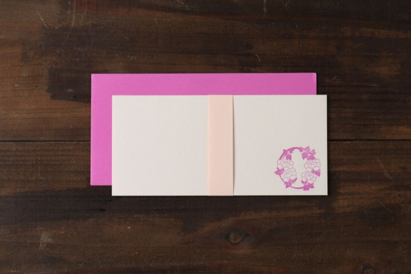 あでやか牡丹 一筆箋 活版印刷 封筒・便せん 乙女印刷 通販｜Creema(クリーマ) 5954450