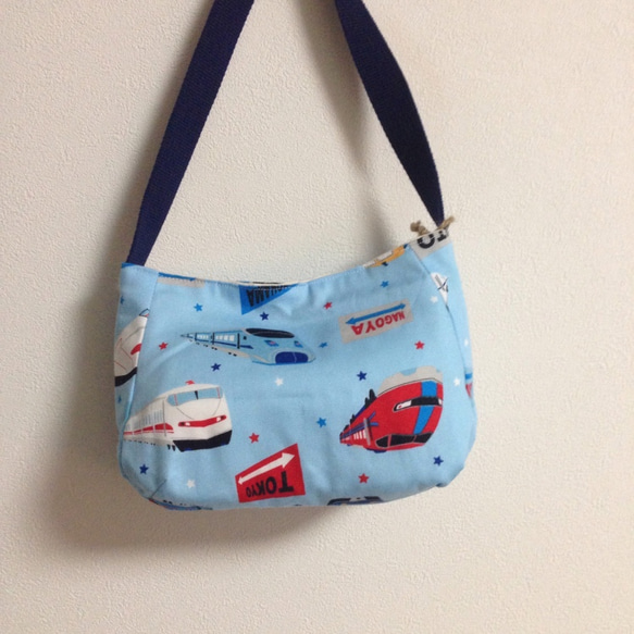 キッズポシェット＊電車 ポシェット yuikina 通販 1367546｜Creema(クリーマ)