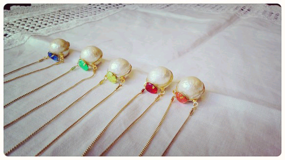 Toyリング パールネックレス ネックレス・ペンダント icopry 通販｜Creema(クリーマ)