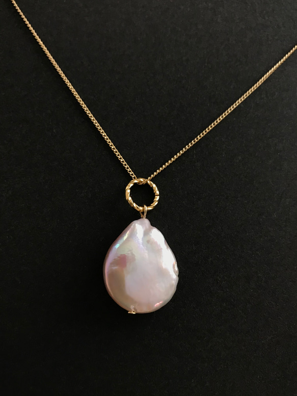 [再販]美しい大粒淡水パール♚ペンダントトップ ペンダントトップ m.y.♚パールと天然石のアクセサリー♚ 通販 11546407 ...