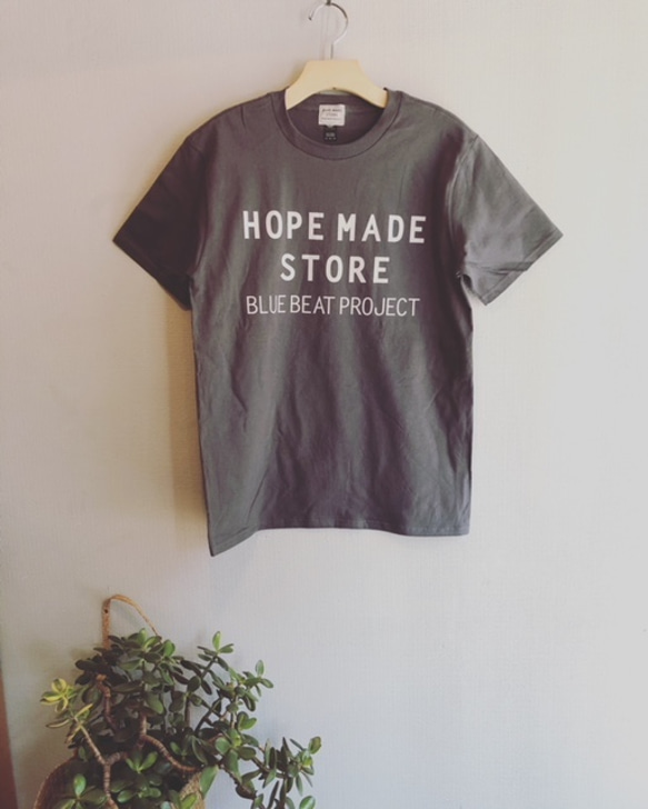 HMS rogo TEE size L organic cotton Tシャツ HOPE MADE STORE 通販 5278677 ...