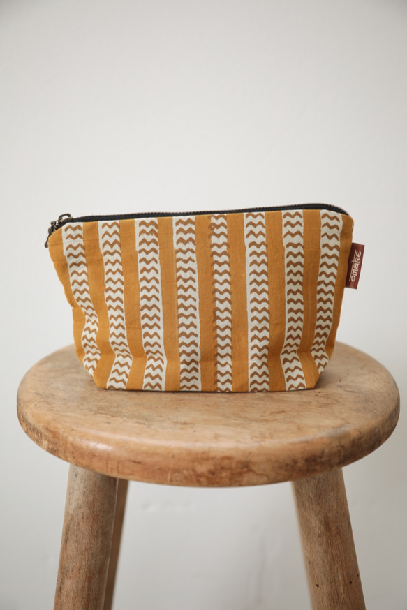 Hand print small pouch / gizagiza ポーチ omake 通販 11562563｜Creema(クリーマ)