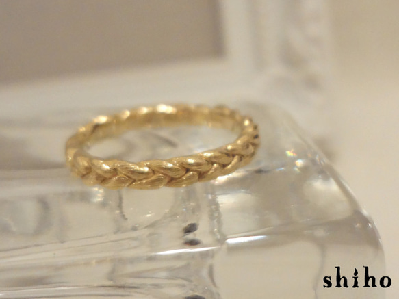 【再販】mitsuami ring（S） 指輪・リング shiho 通販｜Creema(クリーマ)