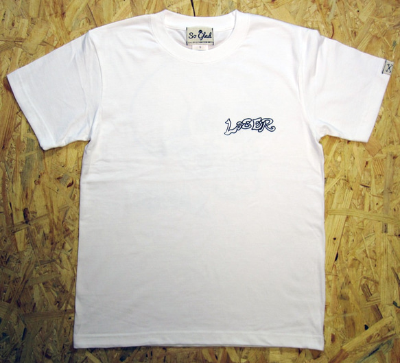 Skull Loser TEE White Tシャツ So Glad 通販 5290437｜Creema(クリーマ)