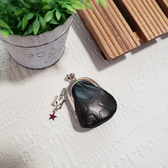 本革 星のプチコインケース《受注制作》 小銭入れ・コインケース Ryusasasyu 通販 7350812｜Creema(クリーマ)