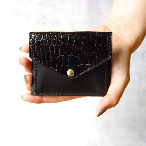 イタリアンレザーリパリ×ブッテーロのミニウォレット フラグメントケース レタータイプ その他ミニ財布・コンパクト財布 CxC Leather ...