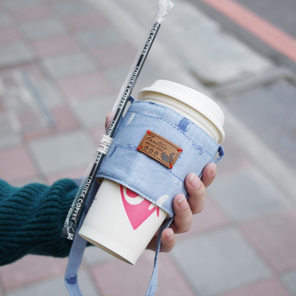 二重絶縁天然飲料袋 - 最初の行に散歩 - スカイブルー - 1769949 エコバッグ・サブバッグ FantinoHome 通販 ...