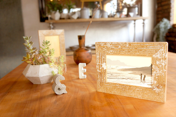 フォトフレーム 杉足場 古材（L判サイズ・壁掛け、立掛け用・アクリル板なし） フォトフレーム・写真立て OLD WOOD WORKS 通販 ...