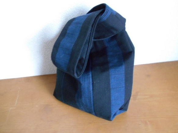 久留米織り 新・浴衣バック 浴衣 Kurume stripe 通販｜Creema(クリーマ) 7466996