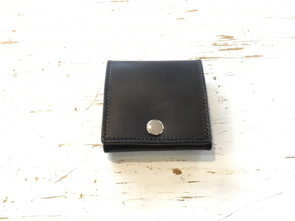 ボックスコインケース（ブラック） 小銭入れ・コインケース 時ノ葉 通販｜Creema(クリーマ) 5610392
