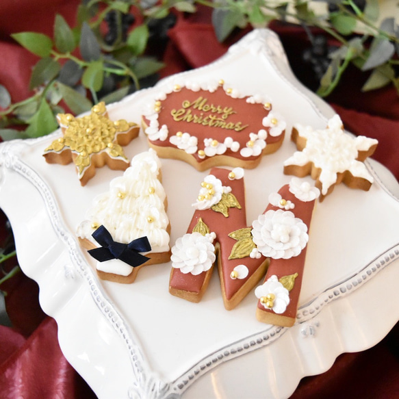 プレゼントにオススメ！人気のアイシングクッキーセット クッキー アイシングクッキーショップエレール 通販｜Creema(クリーマ) 8191562