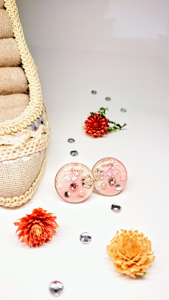 桜 ピアス♪ ピアス（その他） あーちゃん 通販｜Creema(クリーマ) 5263522