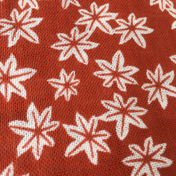 手ぬぐい生地 180cm 縁起柄 小紋【紅葉 赤】綿100% 日本製 生地 あとりえ雅 通販｜Creema(クリーマ) 9523100