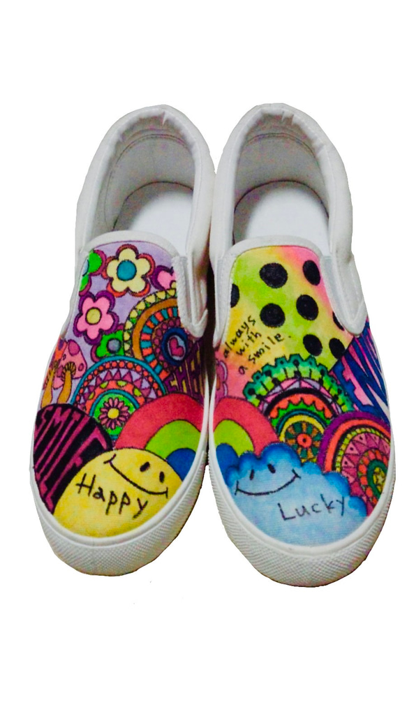 オリジナルデザイン スリッポン スリッポン ao＊akua 通販｜Creema(クリーマ) 12696018