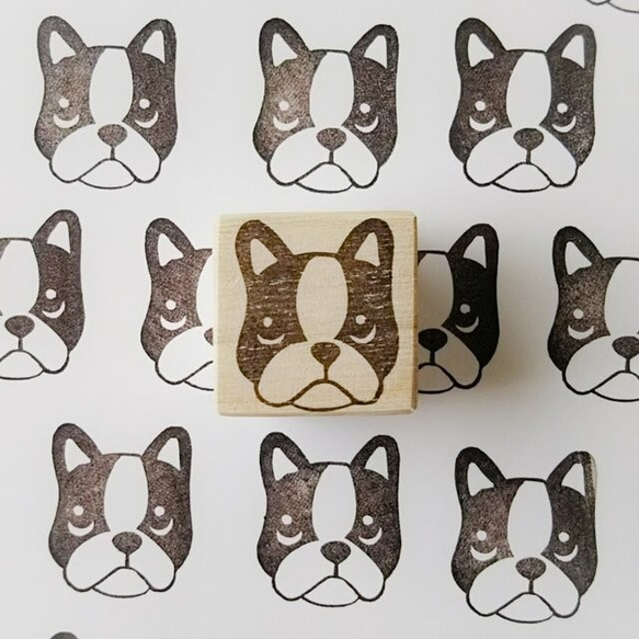 フレンチブルドッグ＊消しゴムはんこ＊ はんこ・スタンプ NICOsmile ニコ スマイル 通販 11684150｜Creema(クリーマ)