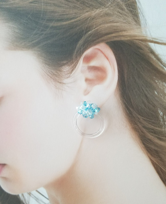 aquaシリーズ その1 ピアス（その他） 水瓶座堂 通販 12186609｜Creema(クリーマ)