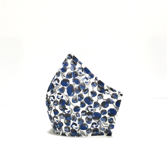 リバティマスク〜不織布・テクノロート入り・ネイビー系 その他ファッション雑貨 Lien 通販｜Creema(クリーマ)