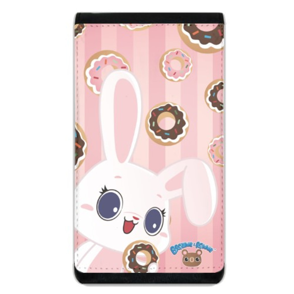 かわいい動物の携帯電話のジッパーケース/バッグYUKI＆DONUTSストラップ電話ケースの財布 その他ケース brownieandronnie ...