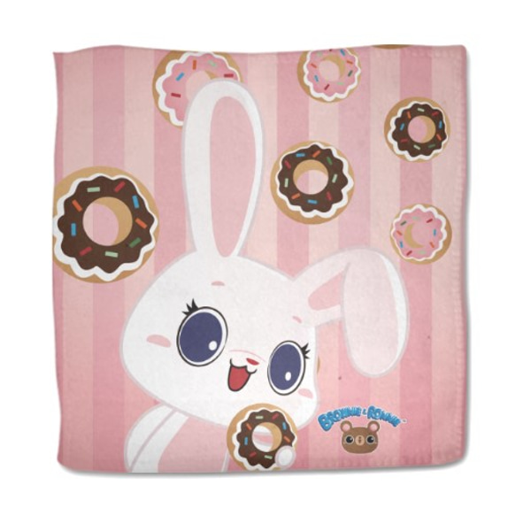 かわいい動物タオルYUKI＆DONUTS Washcloth バス・トイレ・洗面用品 brownieandronnie 通販 5639459 ...