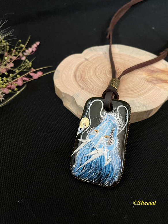 ネックレス 竜 フリーハンドデザイン ネックレス・ペンダント Sheetal 通販｜Creema(クリーマ) 11821100