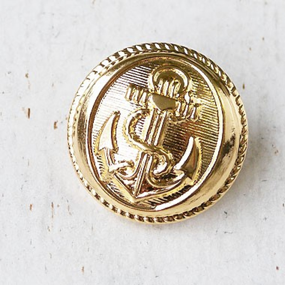 メタルボタン25mm2個10018147(BMB-21)#G ボタン ヒント 通販 5556507｜Creema(クリーマ)