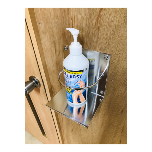 送料無料！壁掛けステンレスアルコールスタンド 壁掛けラック・ウォールシェルフ shira.aian 通販 11589358｜Creema(クリーマ)