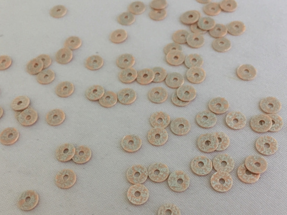 ピンクシルバースパンコール 4mm Rose argent オートクチュール☆ その他素材 maison_lapin 通販｜Creema(クリーマ)