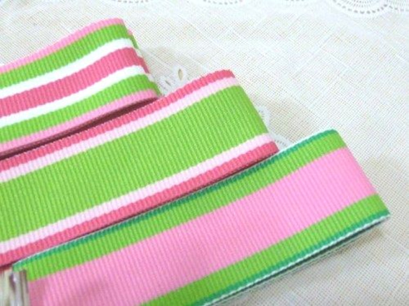 Preppy ribbon set C-7 リボン・テープ Chococo-Material 通販｜Creema(クリーマ)