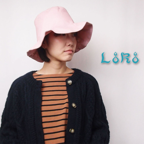 【SALE】エスカルゴハット・モール ピンク ハット LoRo 通販 10571680｜Creema(クリーマ)