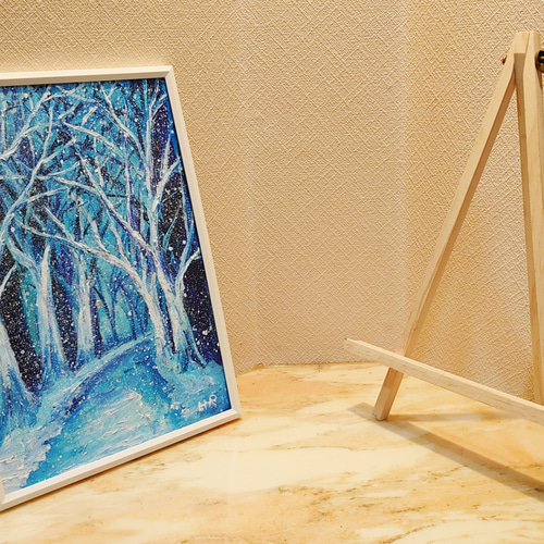 油絵 雪の林道 絵画 HR 通販 12737692|Creema(クリーマ) 油絵 雪の林道 絵画 HR 通販 12737692|Creema(クリーマ)