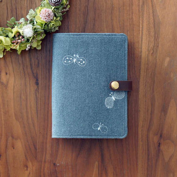 ミナペルホネン choucho dop バイブルサイズ 6穴システム手帳 手帳 ZENRYU 通販 11400930｜Creema(クリーマ)