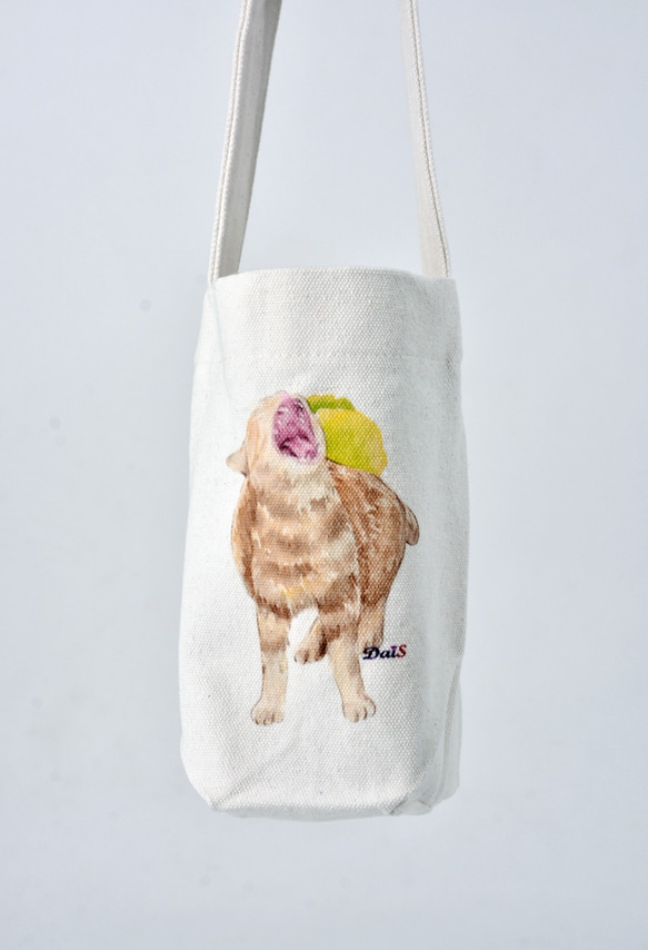 小黃 手提飲料袋 環保袋・購物袋・飲料袋 DaiS 的作品 7590906｜Creema