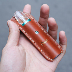 【電子タバコケース】RELX/sp2 ハンギングネック イタリアンベジタブルタンニンなめしレザー、カスタム刻印入り その他インテリア雑貨 ...