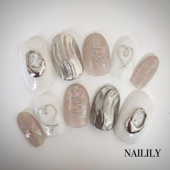 ネイルチップ ネイルチップ（つけ爪） NAILILY 通販 6971290｜Creema(クリーマ)