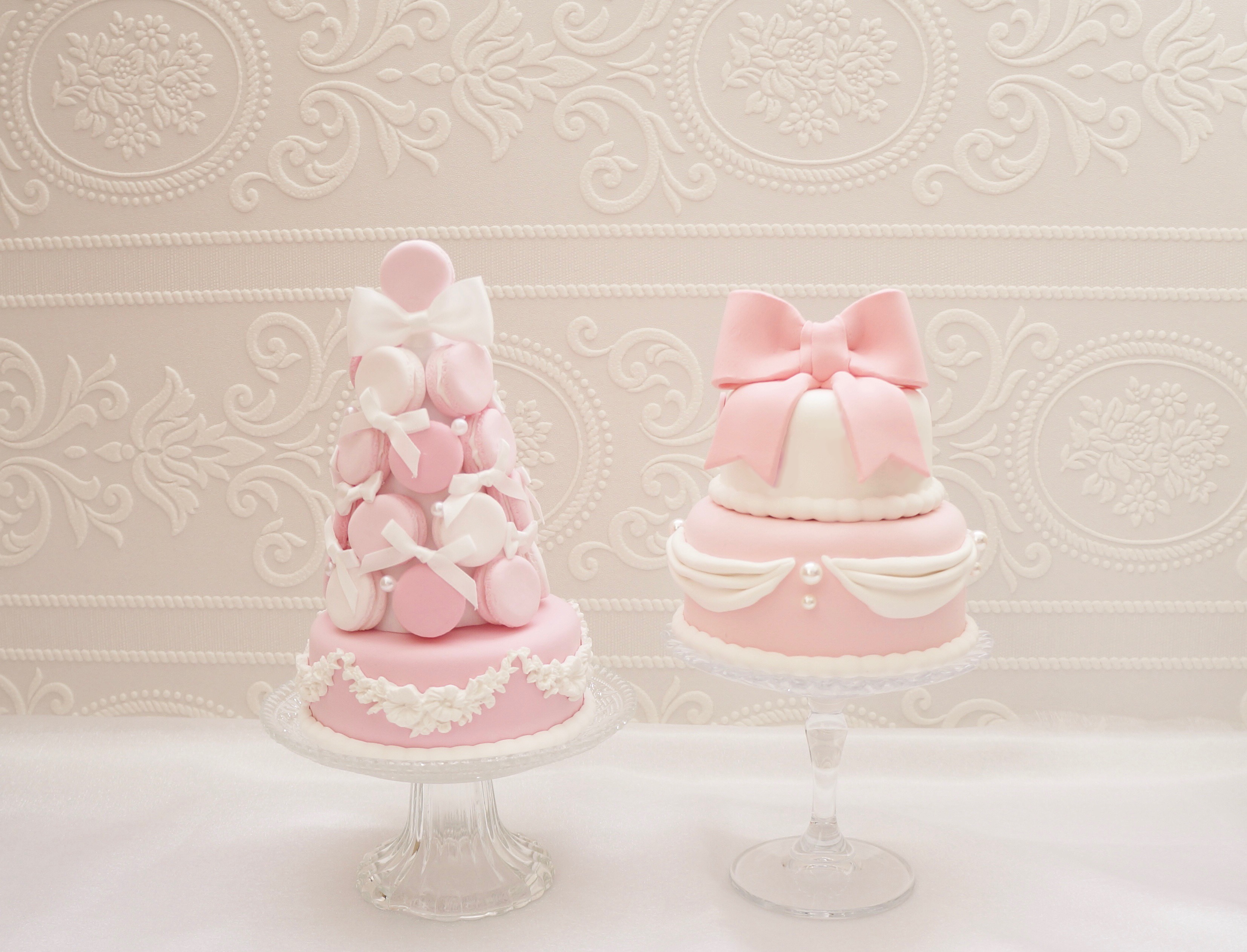 クレイケーキ マカロンタワー 赤黒 - その他