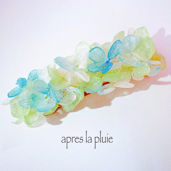 barrette...木漏れ日／apres la pluie バレッタ s 通販｜Creema(クリーマ) 1079618