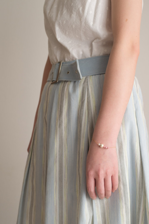 【14kgf】 ui. smelly bracelet softpink ウイ スメリー ブレスレット ソフトピンク ブレスレット ui ...