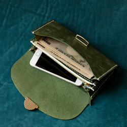 長財布 レディース 革 大容量 牛革手作り手縫い収納オルガン長財布 総手縫い 長財布 TANGENT LINEAR 通販 3328760 ...