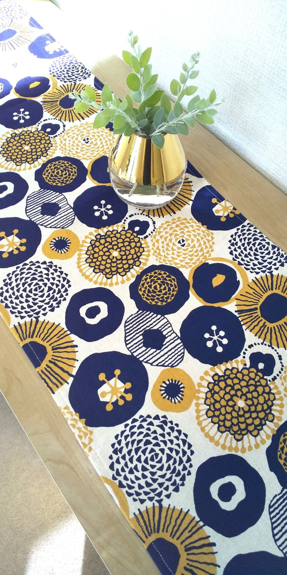 【100×30cm】北欧モダン 花柄 テーブルランナー カーペット・絨毯・ラグ・マット SK store 通販 13070056｜Creema ...