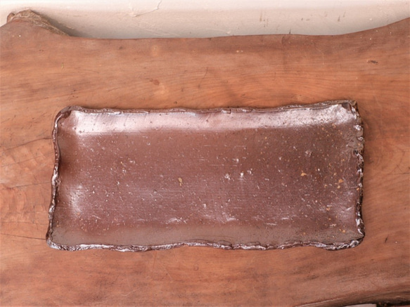 備前焼き 長方皿(31cm) sr1-033 中皿 宗兵衛窯 古川宗之輔 通販 12549131｜Creema(クリーマ)