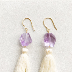 14kgf-P-75 ピアス（フック・チェーン） SEA dream 通販｜Creema(クリーマ) 7186103