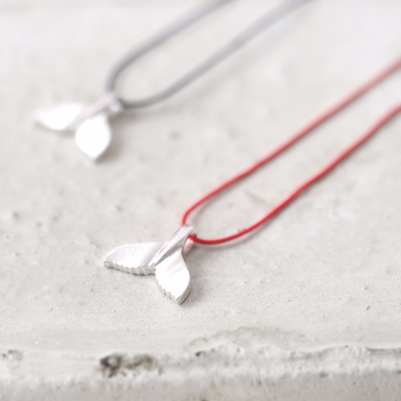 String 鯨のしっぽ ネックレス シルバー925 ネックレス・ペンダント Cloudjewelry 通販｜Creema(クリーマ) 2366112