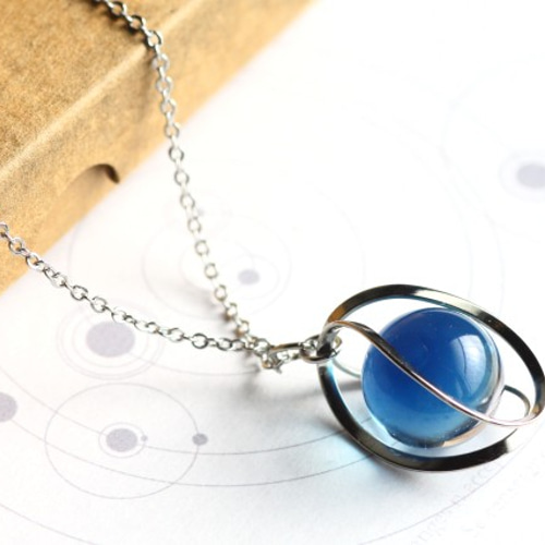 硝子の☆orbit〈オービット〉ネックレス/宇宙 ネックレス 硝子の☆orbit〈オービット〉ネックレス/宇宙 ネックレス