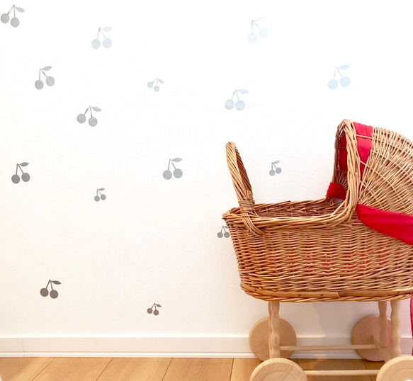 【送料無料】さくらんぼ ウォールステッカー その他素材 Adorable 通販 4650272｜Creema(クリーマ)