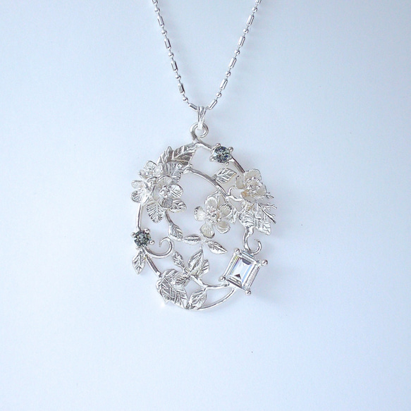 ガーデンネックレス ネックレス・ペンダント MAMECO BIJOUX 通販 1677376｜Creema(クリーマ)