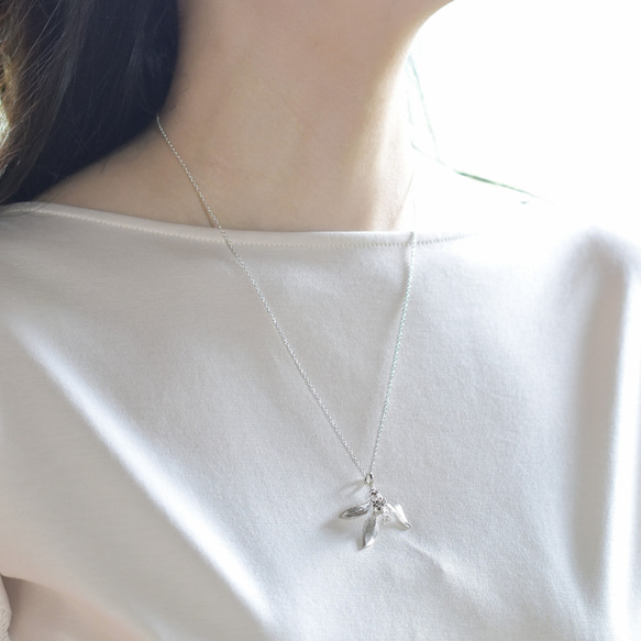 金木犀のネックレス/SV ネックレス・ペンダント MAMECO BIJOUX 通販 1677443｜Creema(クリーマ)