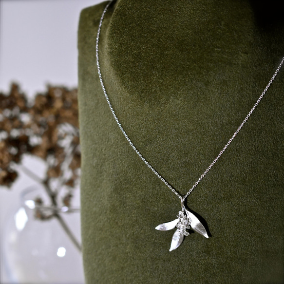 金木犀のネックレス/SV ネックレス・ペンダント MAMECO BIJOUX 通販 1677443｜Creema(クリーマ)