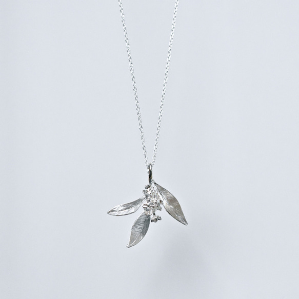 金木犀のネックレス/SV ネックレス・ペンダント MAMECO BIJOUX 通販 1677443｜Creema(クリーマ)
