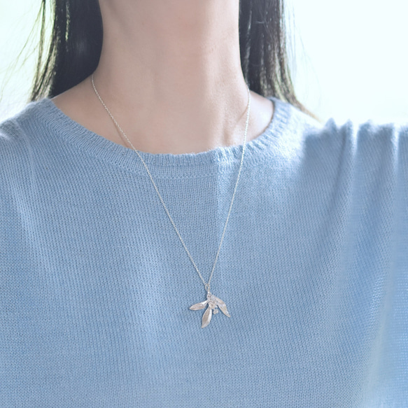 金木犀のネックレス/SV ネックレス・ペンダント MAMECO BIJOUX 通販 1677443｜Creema(クリーマ)