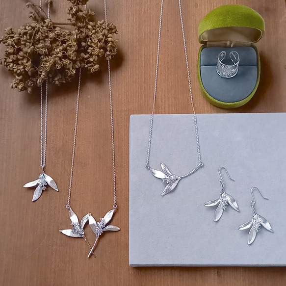 金木犀のネックレス/SV ネックレス・ペンダント MAMECO BIJOUX 通販 1677443｜Creema(クリーマ)